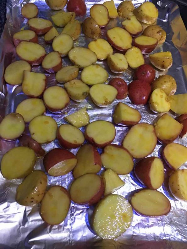 Roasted Creamer Potatoes - Small Size Baby Potatoes
