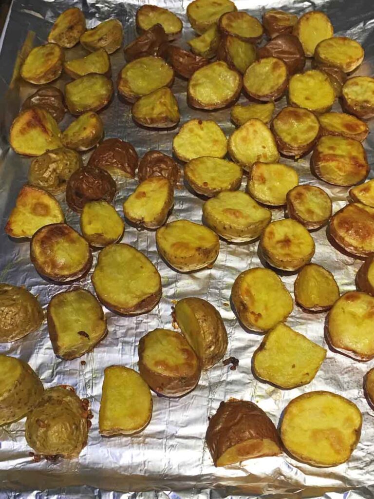 Roasted Creamer Potatoes - Small Size Baby Potatoes