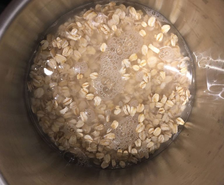 Oatmeal With Water (Without Milk) - Apple Cinnamon Flavored
