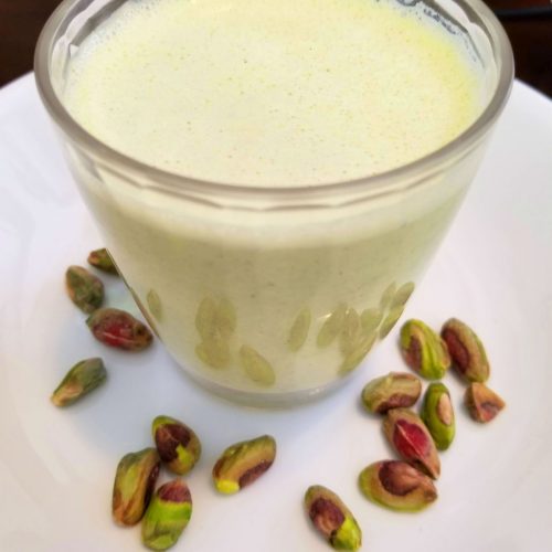 Pistachio Milkshake - Green Pistachio Drink