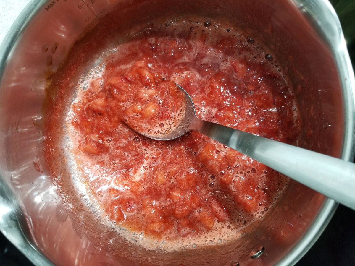 Korean Strawberry Milk With Homemade Strawberry Syrup