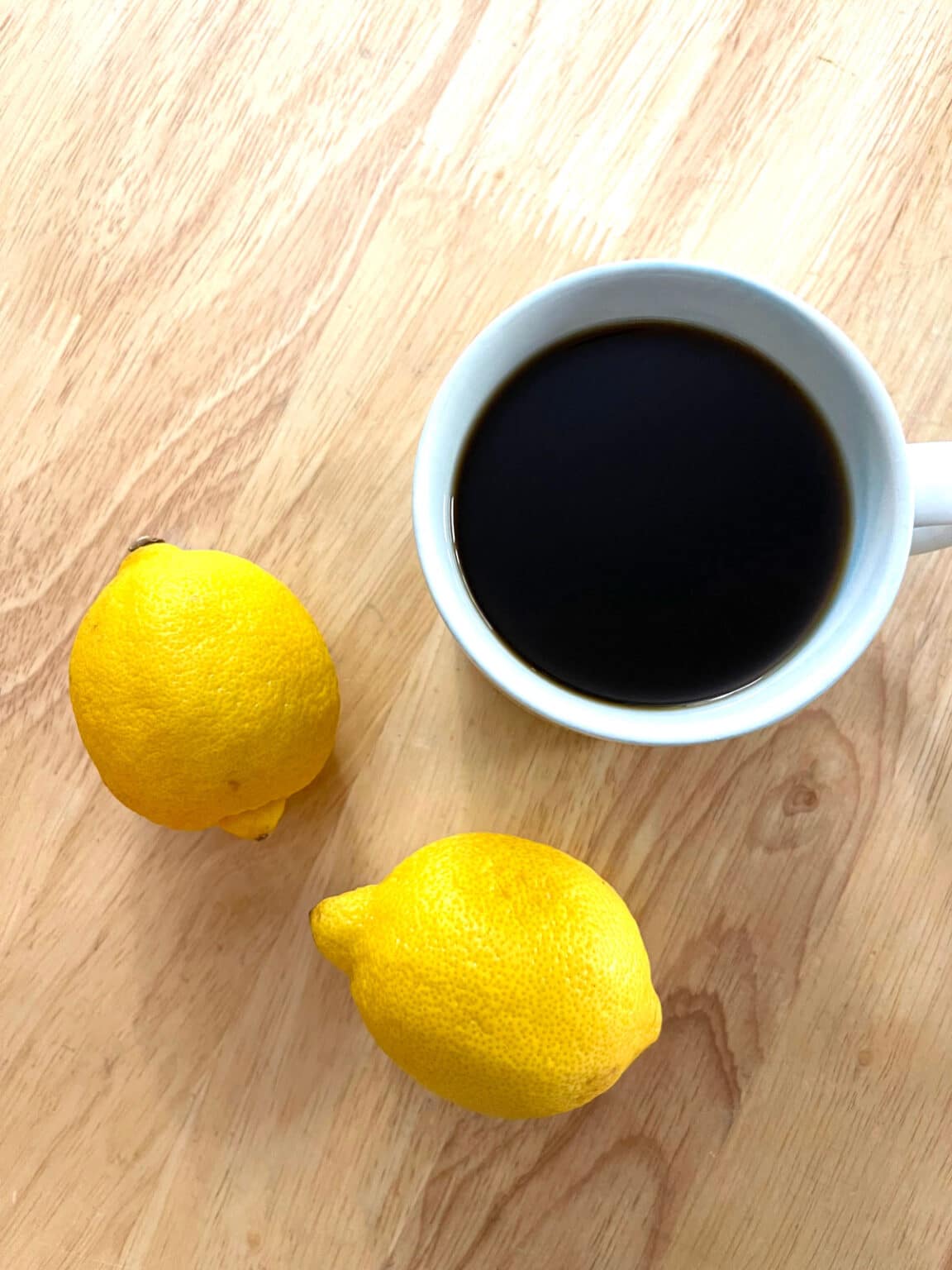 Lemon Coffee - Instant Hot Black Coffee With Lemon Juice, Honey