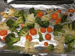 Roasted Frozen California Blend Vegetables
