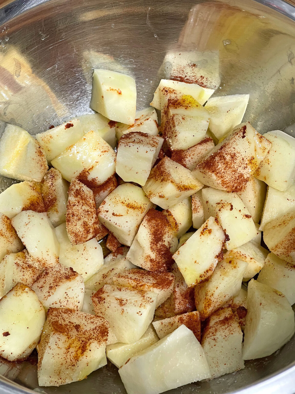 Seasoned Garlic Roasted Yellow Potatoes (Yukon Gold Potatoes)