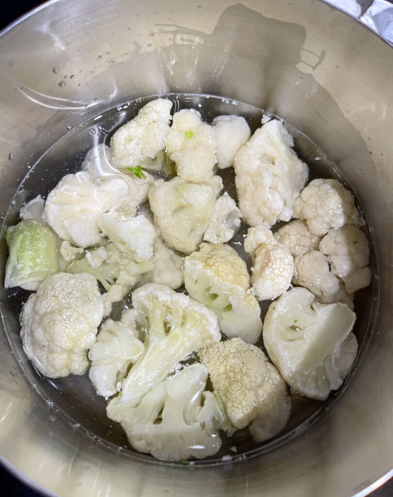 How To Boil Frozen Cauliflower On Stove Top