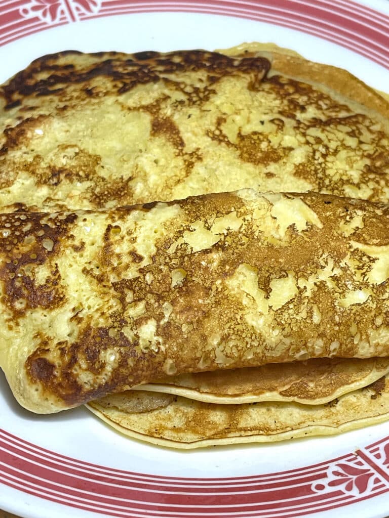 Easy Homemade Crepes From Scratch - Thin Breakfast Pancakes