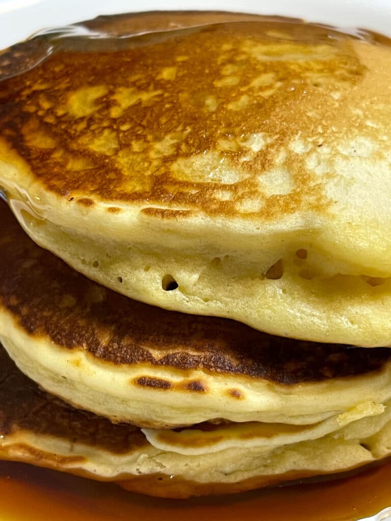 Sweet Cream Pancakes Using Heavy Whipping Cream
