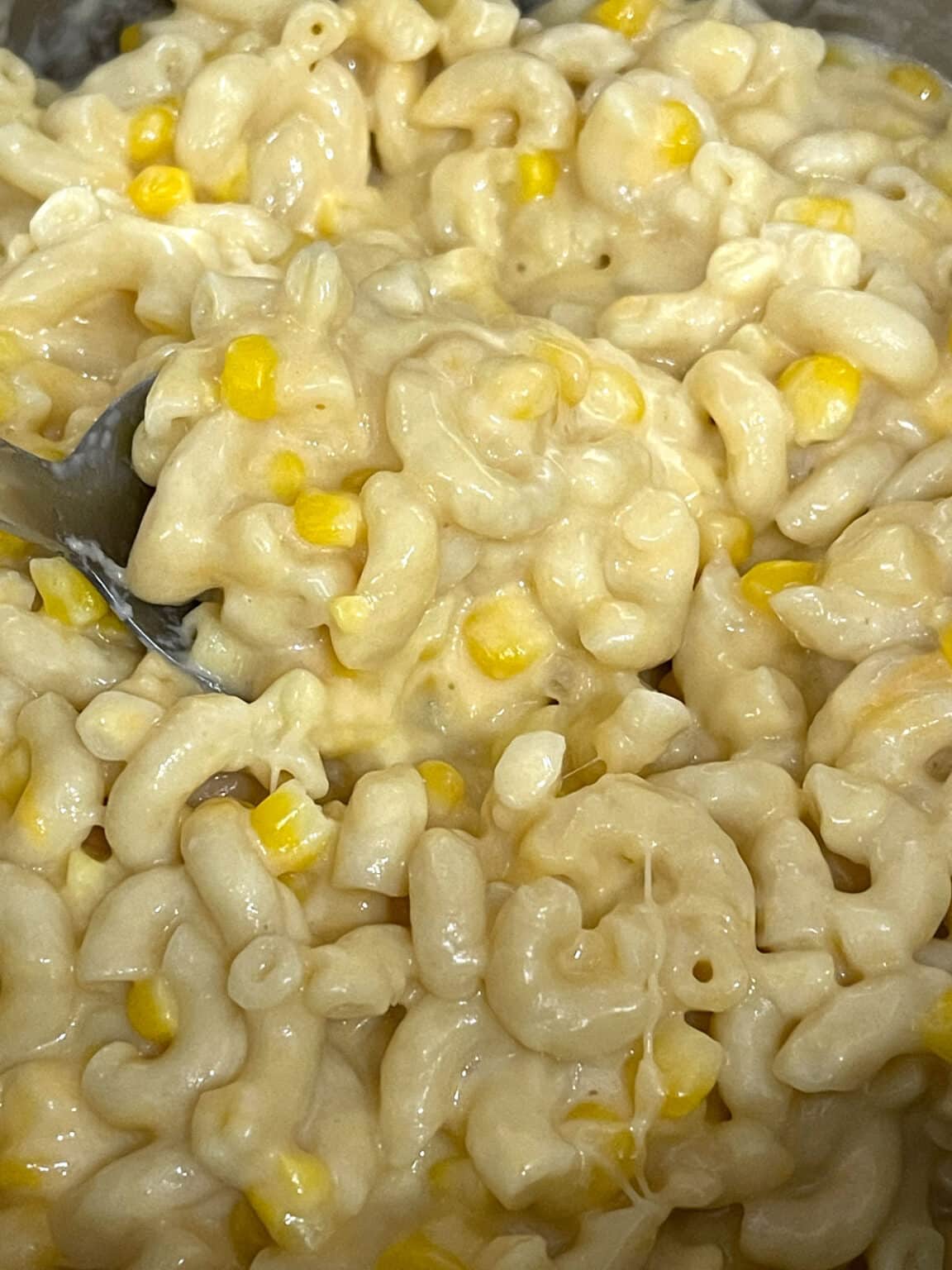 Corn Mac And Cheese - Instant Pot Macaroni Corn Casserole