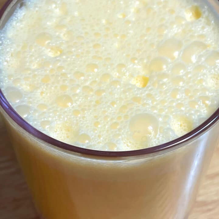 Orange Milkshake (Orange Creamsicle Non Alcoholic Drink)