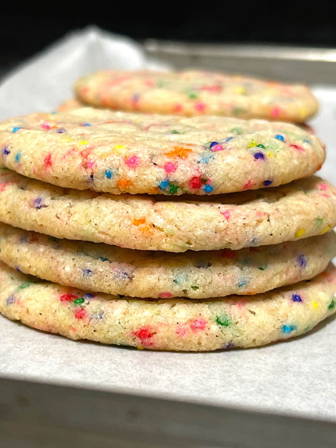 Sprinkle Sugar Cookies (Nonpareils Sprinkles Christmas Cookies)