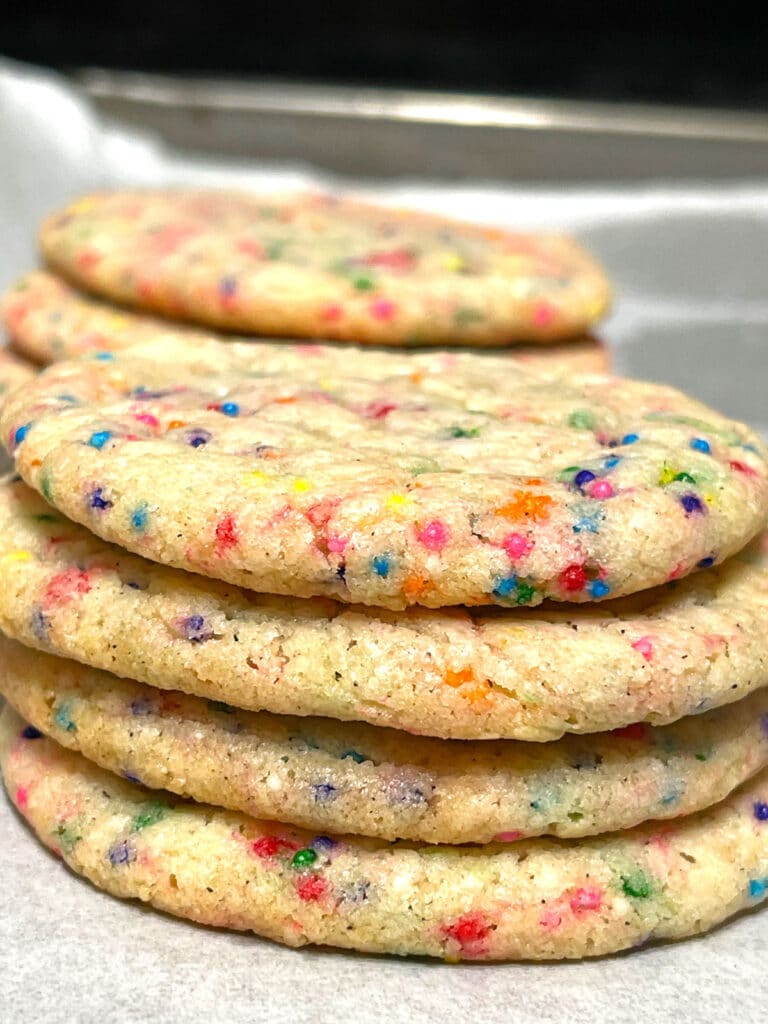 Sprinkle Sugar Cookies (Nonpareils Sprinkles Christmas Cookies)