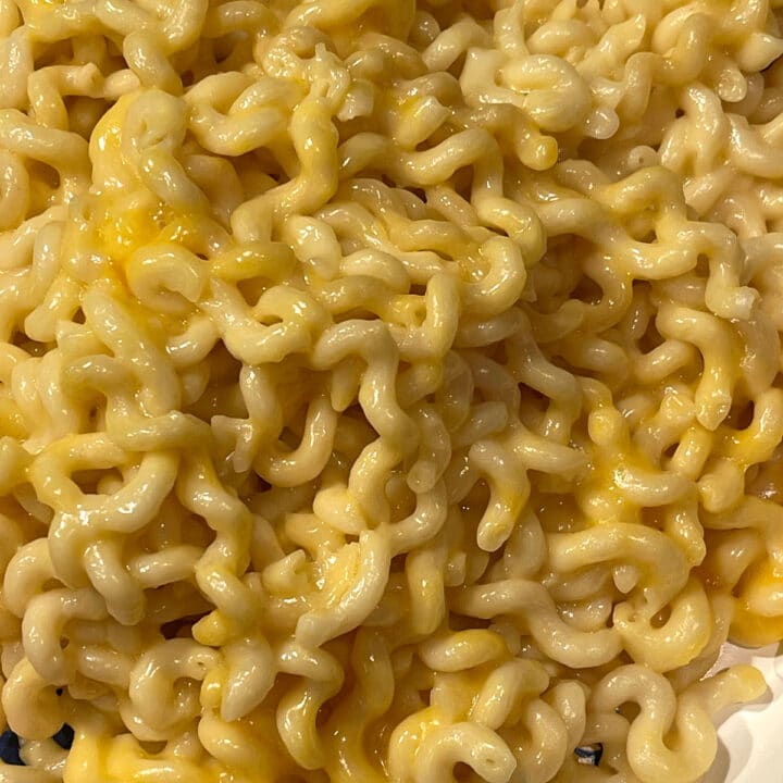 Creamy Fusilli Long Pasta Noodles In Cheesy Sauce (Instant Pot)