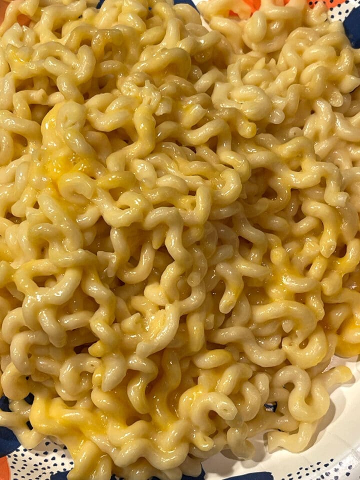 Creamy Fusilli Long Pasta Noodles In Cheesy Sauce (Instant Pot)