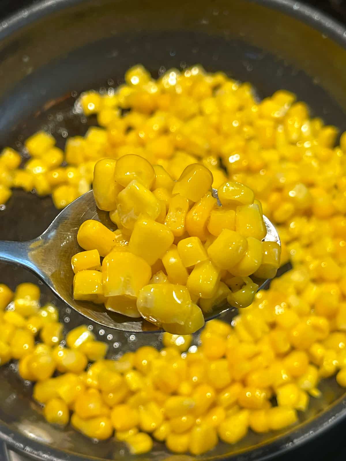 How To Cook Frozen Corn Kernels - Buttered Stir Fried Corn