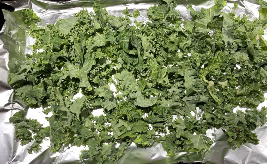 Oven Roasted Kale At 350 - Baked Curly Kale Chips
