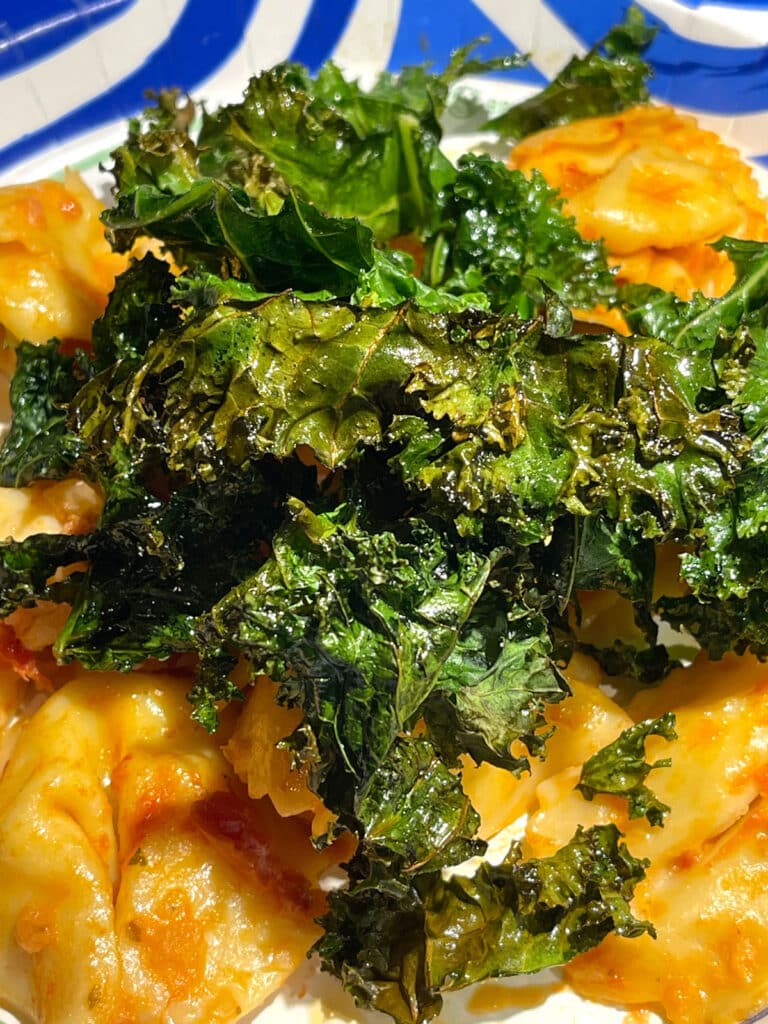 Oven Roasted Kale At 350 - Baked Curly Kale Chips