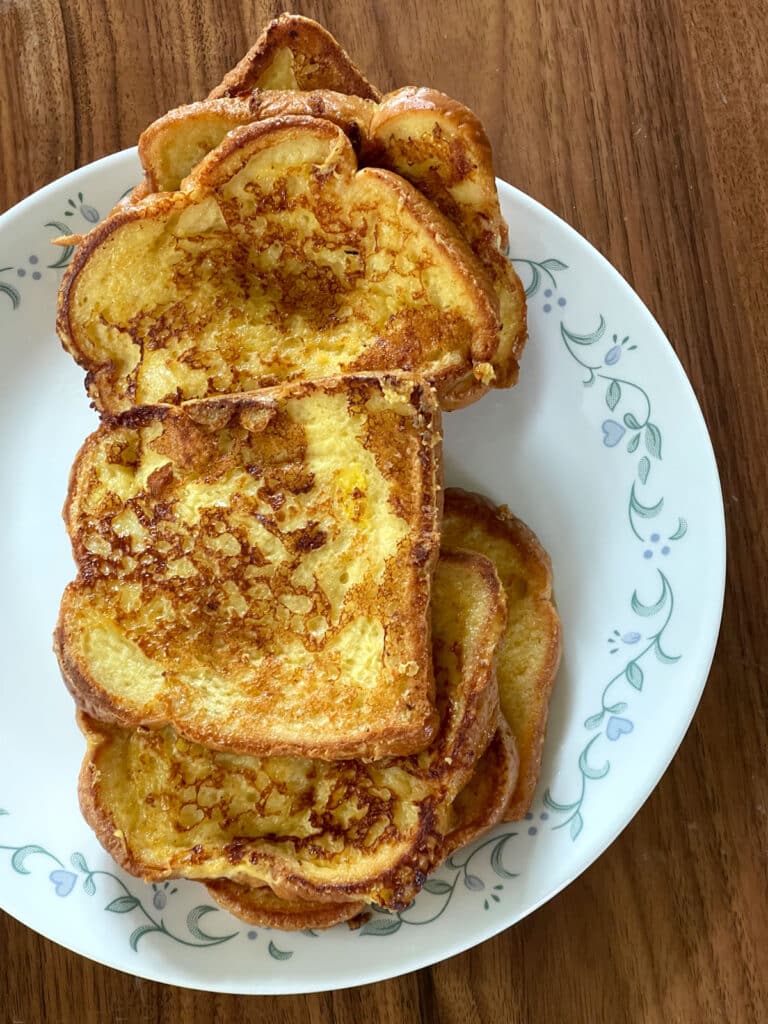 Eggnog French Toast With Leftover Eggnog For Holiday Breakfast
