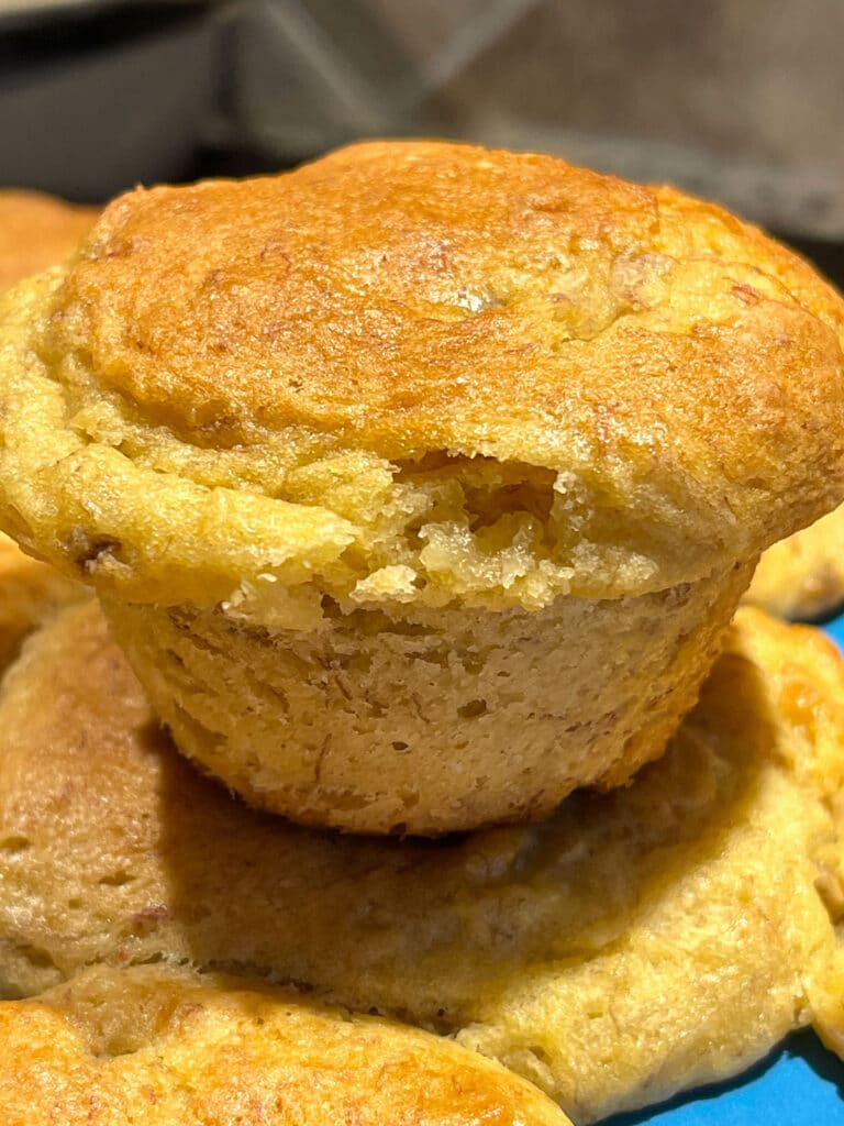 Cake Mix Banana Muffins - 3 Ingredient Yellow Cake Mix Muffins